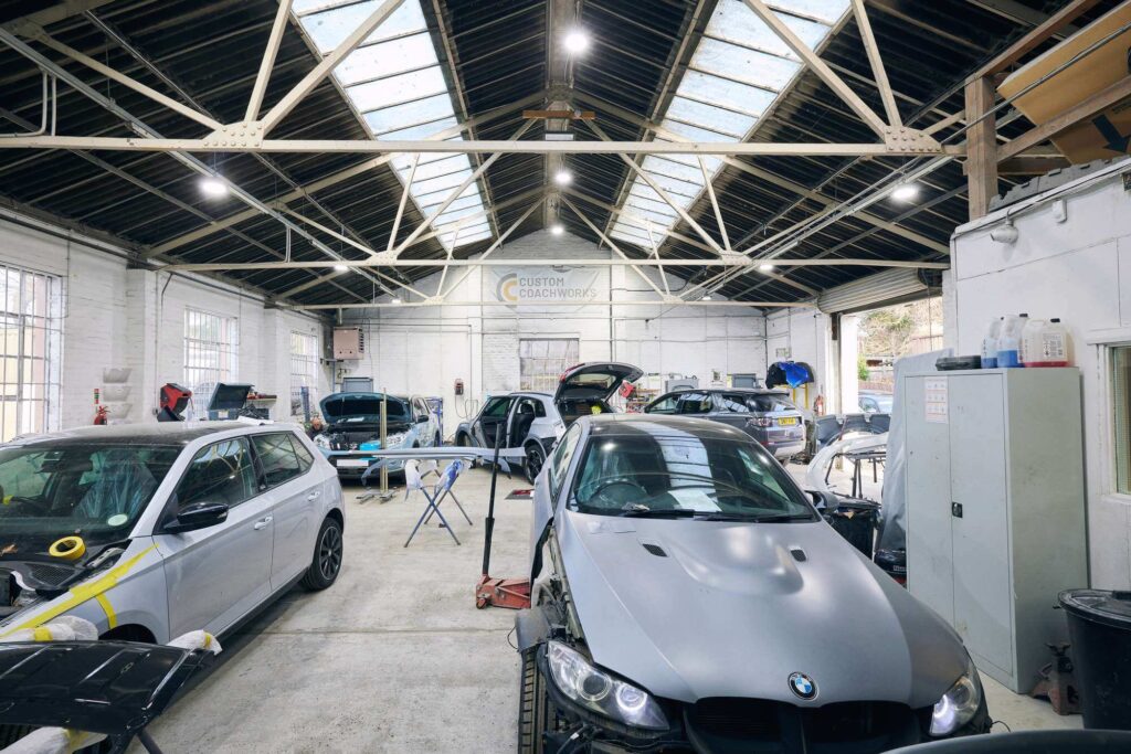 Find Us | Custom Coachworks | Vehicle Damage Repairs in Sussex