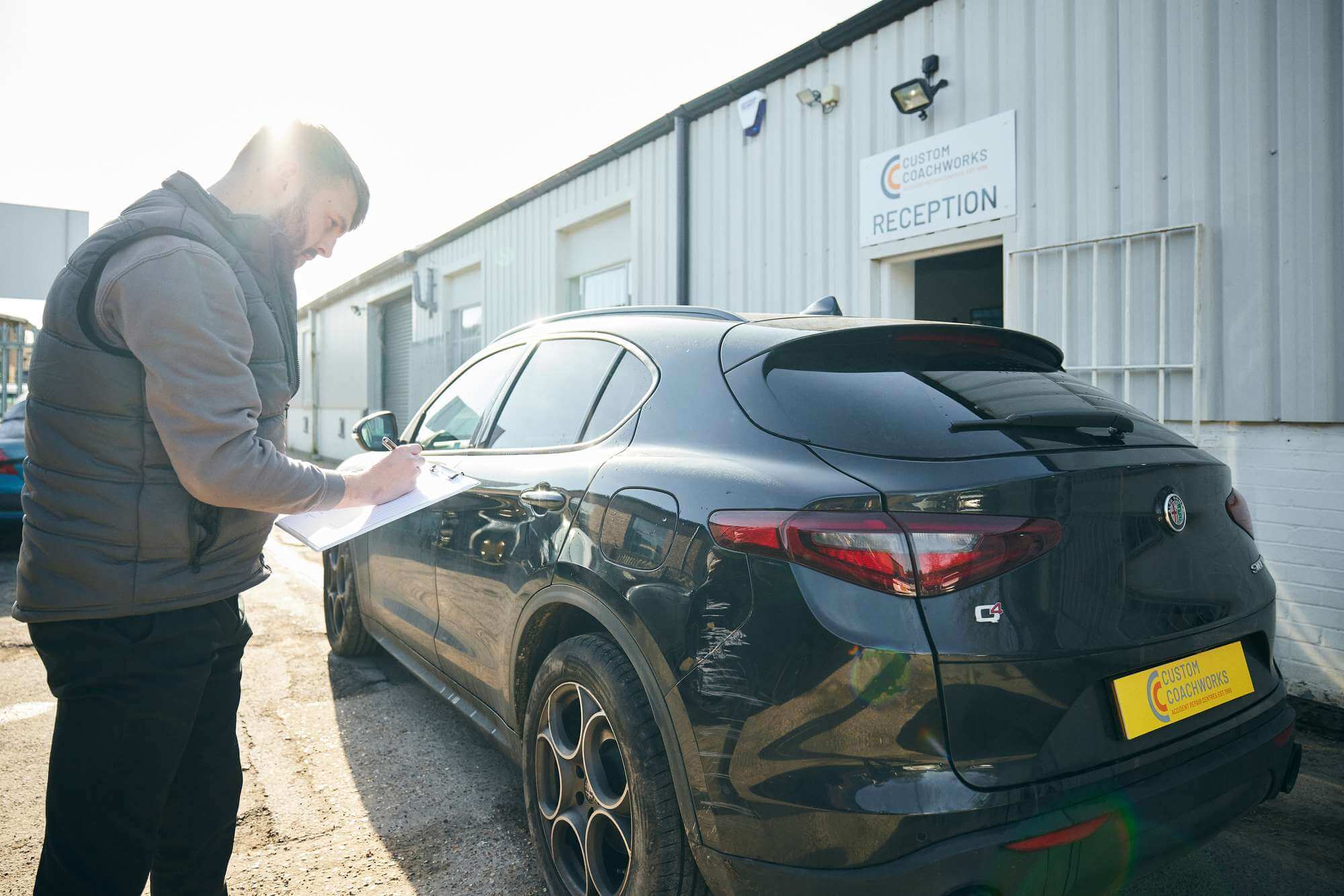 Find Us | Custom Coachworks | Vehicle Damage Repairs in Sussex