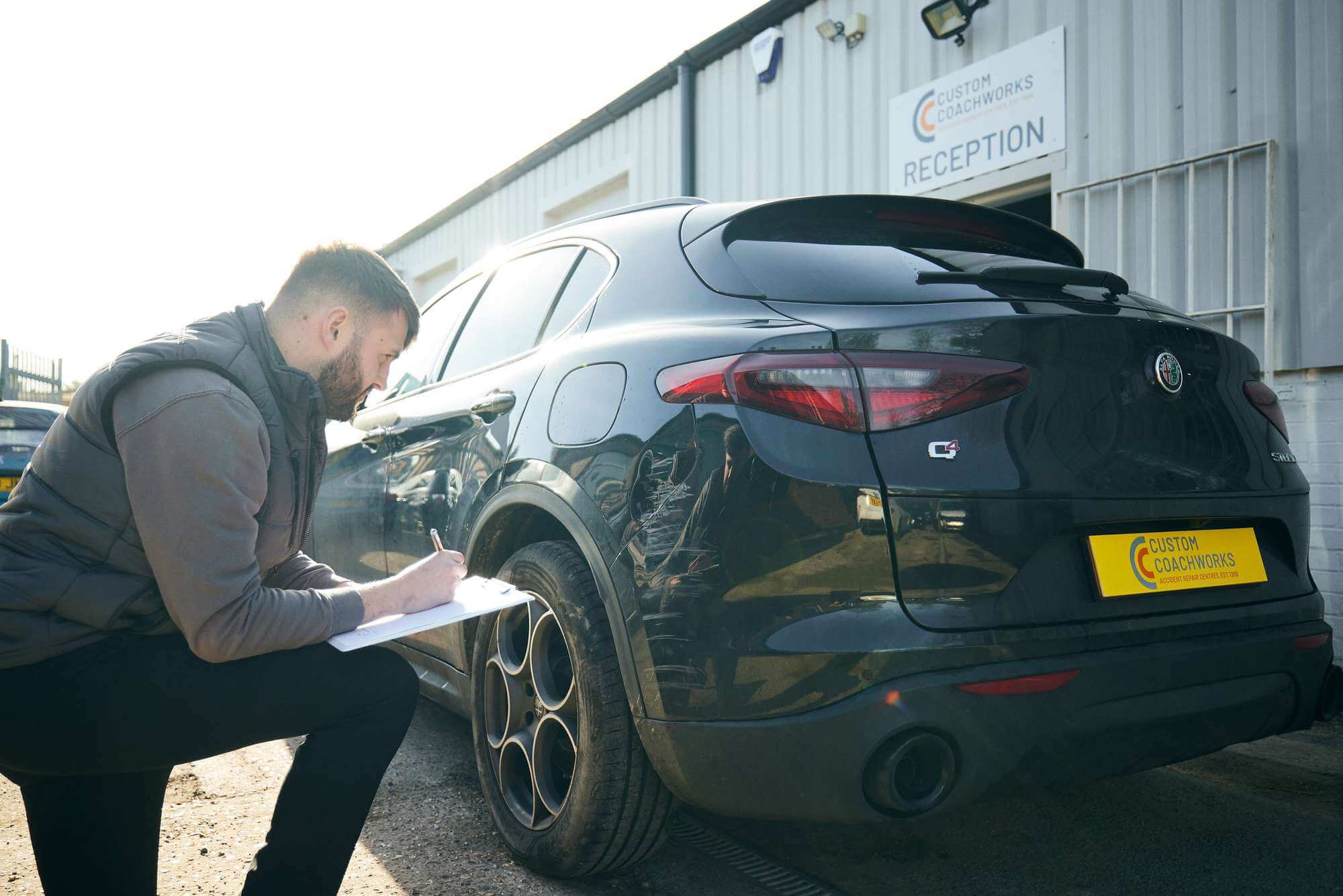 Find Us | Custom Coachworks | Vehicle Damage Repairs in Sussex