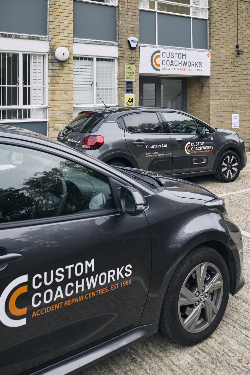 Find Us | Custom Coachworks | Vehicle Damage Repairs in Sussex